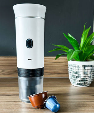 Portable Espresso Maker - Handheld Coffee Machine - One Touch Espresso ...